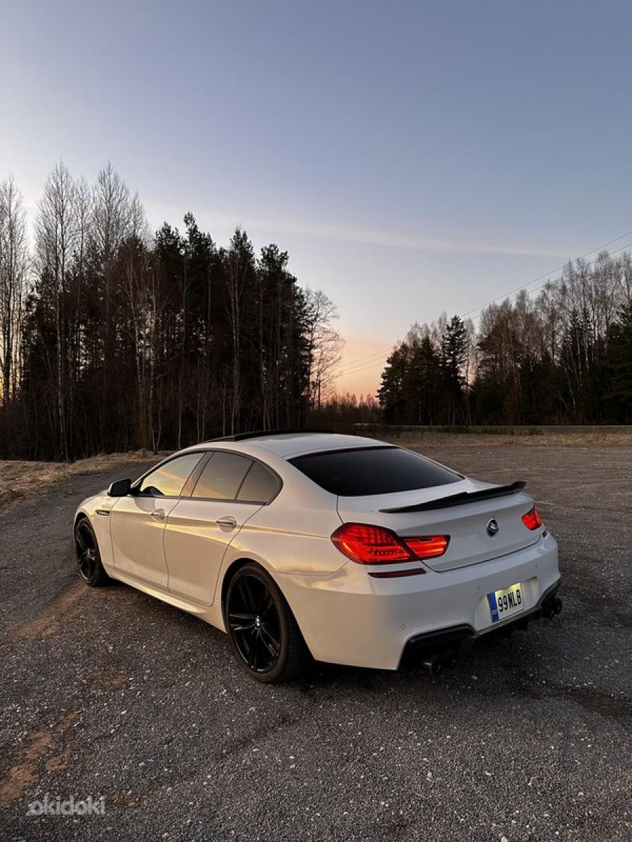 White BMW 640 2013 in Viljandi, with an engine capacity of 3.00 L and mileage of 158 thousand km for 16500 €, photo 23 on AUTOMOTO.COM.LV