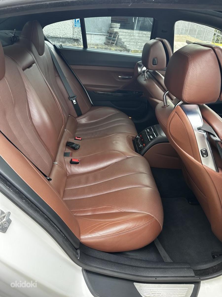 White BMW 640 2013 in Viljandi, with an engine capacity of 3.00 L and mileage of 158 thousand km for 16500 €, photo 28 on AUTOMOTO.COM.LV