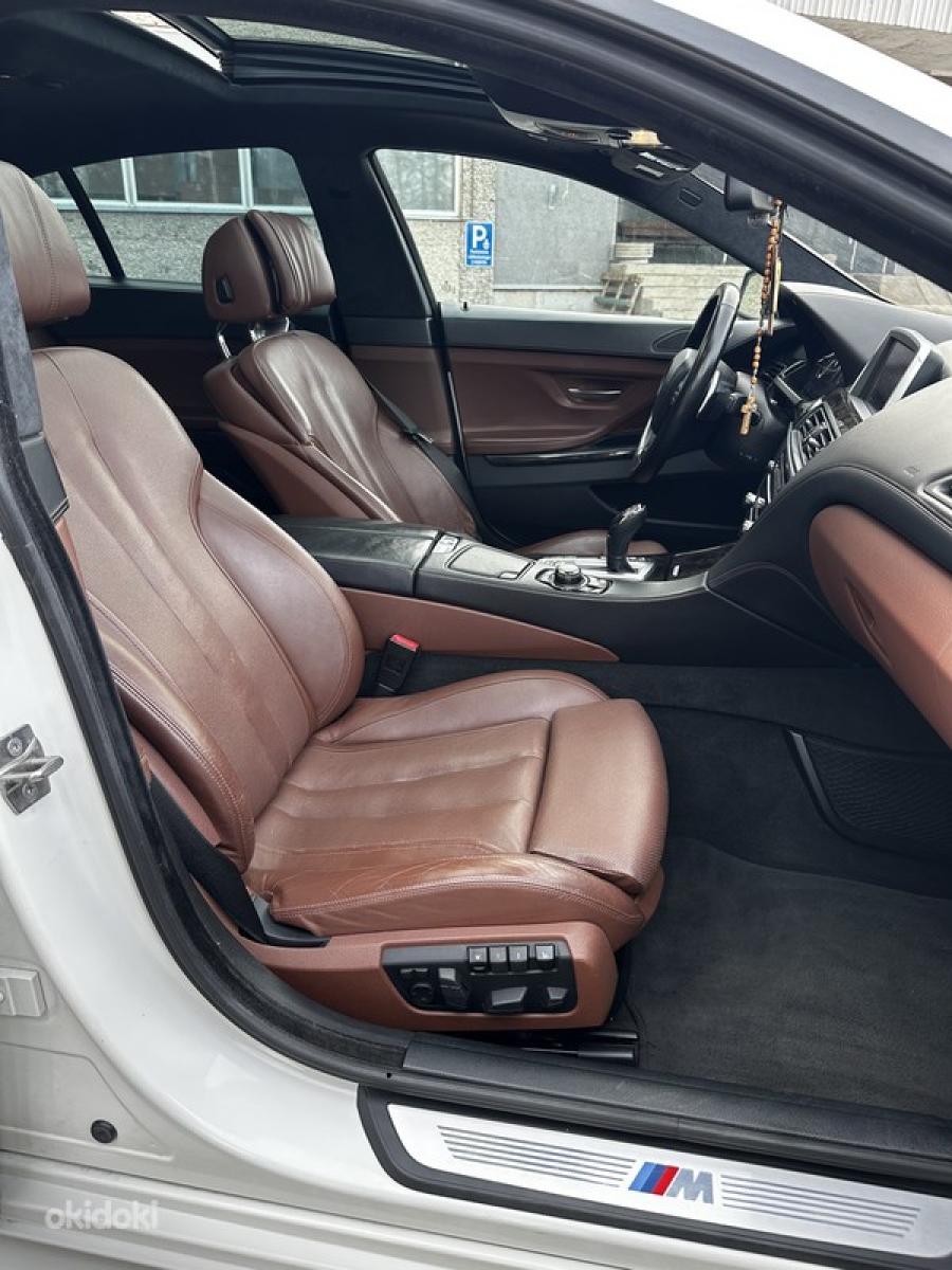 White BMW 640 2013 in Viljandi, with an engine capacity of 3.00 L and mileage of 158 thousand km for 16500 €, photo 30 on AUTOMOTO.COM.LV