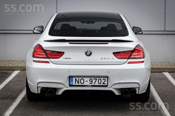 Balts BMW 640 2013 Rīga, ar dzinēja tilpumu 3.00 L un nobraukumu 274 tūkst. km par 16500 €, foto 5 vietnē AUTOMOTO.COM.LV