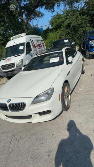 Balts BMW 640 2013 Kauņa, ar dzinēja tilpumu 2.98 L un nobraukumu 189 tūkst. km par 3500 €, foto  vietnē AUTOMOTO.COM.LV