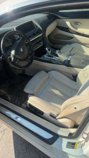 Balts BMW 640 2013 Kauņa, ar dzinēja tilpumu 2.98 L un nobraukumu 189 tūkst. km par 3500 €, foto 7 vietnē AUTOMOTO.COM.LV