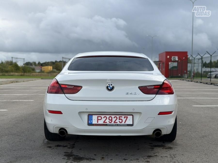 Balts BMW 640 2014 Telšiai, ar dzinēja tilpumu 3.00 L un nobraukumu 240 tūkst. km par 9550 €, foto 7 vietnē AUTOMOTO.COM.LV