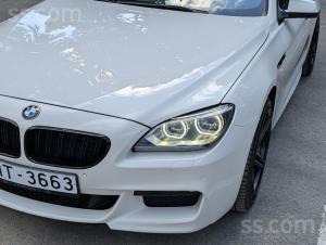White BMW 640 2015 in Talsi, with an engine capacity of 3.00 L and mileage of 163 thousand km for 19500 €, photo 4 on AUTOMOTO.COM.LV
