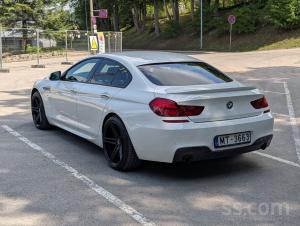 White BMW 640 2015 in Talsi, with an engine capacity of 3.00 L and mileage of 163 thousand km for 19500 €, photo 8 on AUTOMOTO.COM.LV