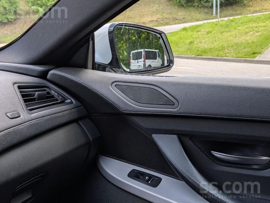 White BMW 640 2015 in Talsi, with an engine capacity of 3.00 L and mileage of 163 thousand km for 19500 €, photo 13 on AUTOMOTO.COM.LV