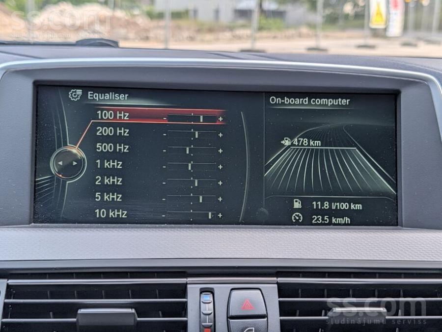 White BMW 640 2015 in Talsi, with an engine capacity of 3.00 L and mileage of 163 thousand km for 19500 €, photo 16 on AUTOMOTO.COM.LV