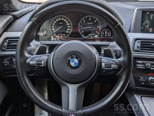 White BMW 640 2015 in Talsi, with an engine capacity of 3.00 L and mileage of 163 thousand km for 19500 €, photo 21 on AUTOMOTO.COM.LV