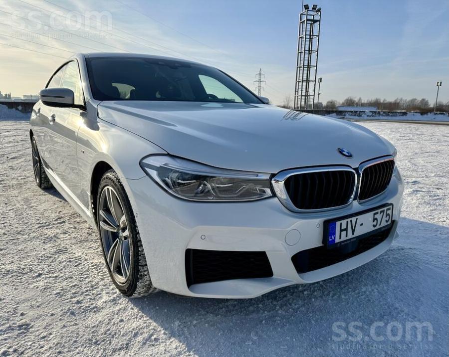 White BMW 640 2018 in Riga, with an engine capacity of 3.00 L and mileage of 165 thousand km for 32500 €, photo 1 on AUTOMOTO.COM.LV