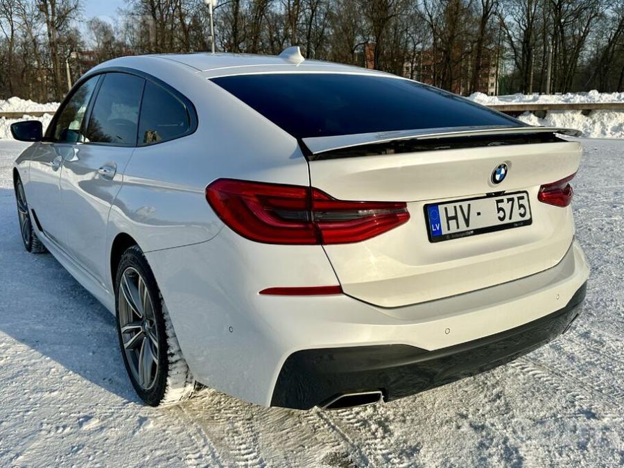 White BMW 640 2018 in Riga, with an engine capacity of 3.00 L and mileage of 165 thousand km for 32500 €, photo 4 on AUTOMOTO.COM.LV