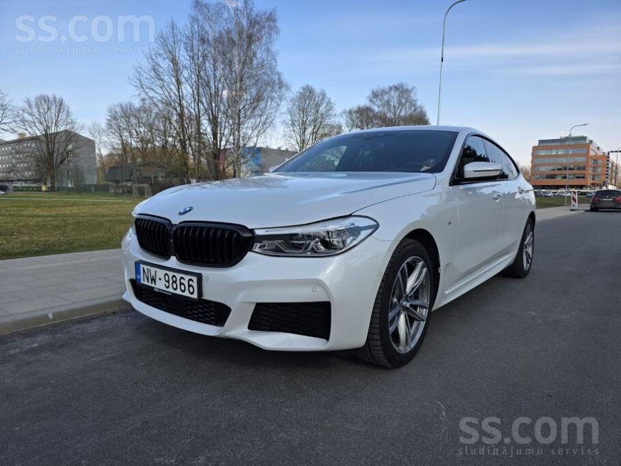 White BMW 640 2018 in Riga, with an engine capacity of 3.00 L and mileage of 140 thousand km for 33000 €, photo 1 on AUTOMOTO.COM.LV