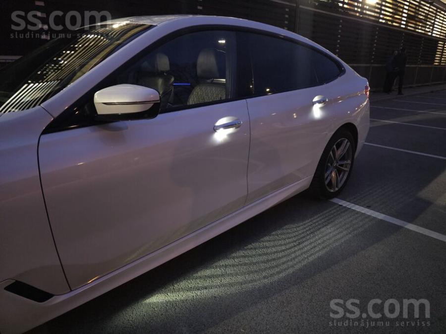 White BMW 640 2018 in Riga, with an engine capacity of 3.00 L and mileage of 140 thousand km for 33000 €, photo 14 on AUTOMOTO.COM.LV