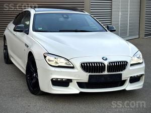 White BMW 640 2016 in Riga, with an engine capacity of 3.00 L and mileage of 229 thousand km for 22400 €, photo 4 on AUTOMOTO.COM.LV