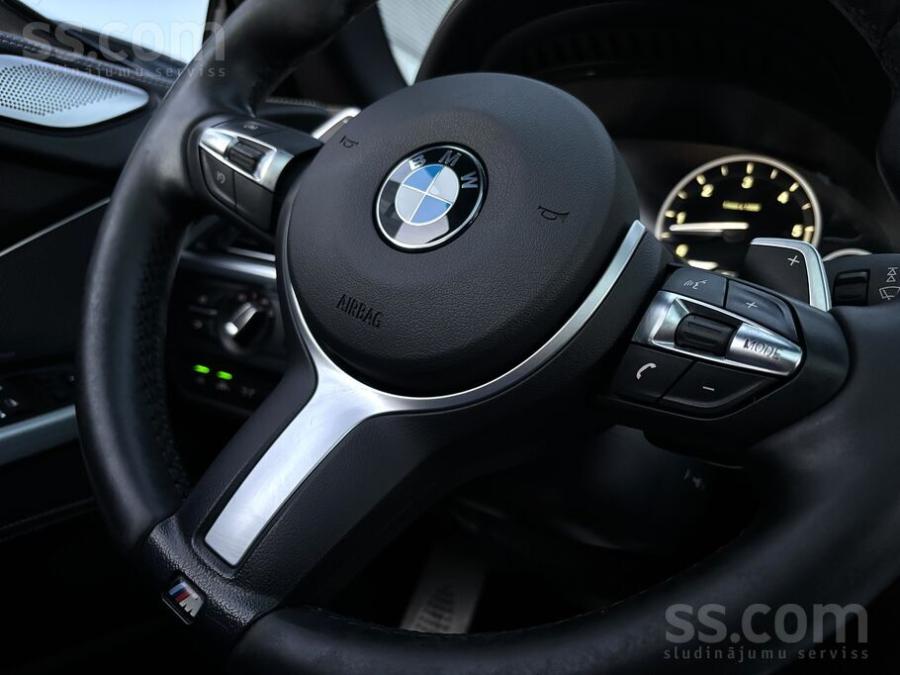 White BMW 640 2016 in Riga, with an engine capacity of 3.00 L and mileage of 229 thousand km for 22400 €, photo 16 on AUTOMOTO.COM.LV