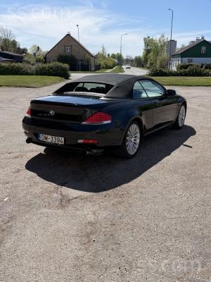Melns BMW 645 2004 Liepāja, ar dzinēja tilpumu 4.40 L un nobraukumu 233 tūkst. km par 7900 €, foto 4 vietnē AUTOMOTO.COM.LV