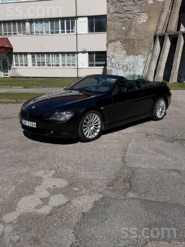 Melns BMW 645 2004 Liepāja, ar dzinēja tilpumu 4.40 L un nobraukumu 233 tūkst. km par 7900 €, foto 5 vietnē AUTOMOTO.COM.LV