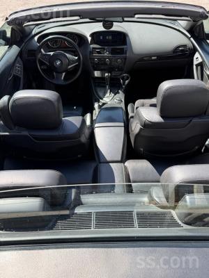Melns BMW 645 2004 Liepāja, ar dzinēja tilpumu 4.40 L un nobraukumu 233 tūkst. km par 7900 €, foto 8 vietnē AUTOMOTO.COM.LV