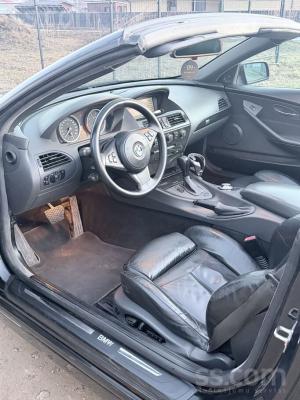 Melns BMW 645 2004 Liepāja, ar dzinēja tilpumu 4.40 L un nobraukumu 233 tūkst. km par 7900 €, foto 9 vietnē AUTOMOTO.COM.LV