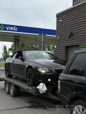 Черный БМВ 645 2004 в Рига, объемом двигателя 4.40 л и пробегом 0 тыс. км за 3500 €, фото 16 на AUTOMOTO.COM.LV
