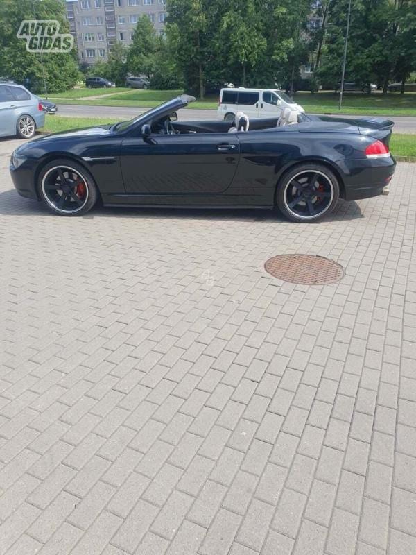 Melns BMW 645 2004 Kauņa, ar dzinēja tilpumu 4.50 L un nobraukumu 247 tūkst. km par 5800 €, foto 7 vietnē AUTOMOTO.COM.LV