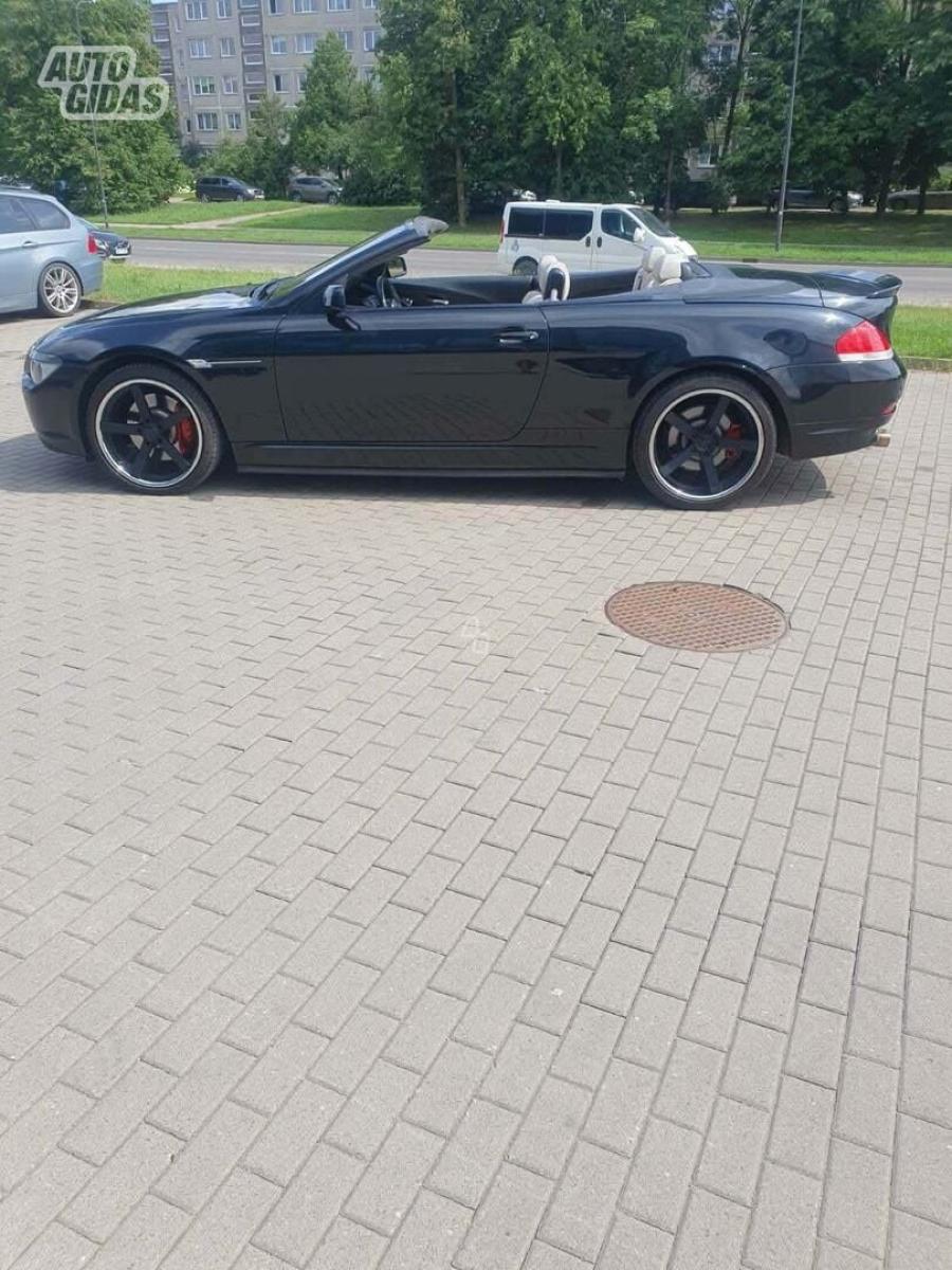 Black BMW 645 2004 in Kaunas, with an engine capacity of 4.50 L and mileage of 247 thousand km for 5800 €, photo 8 on AUTOMOTO.COM.LV
