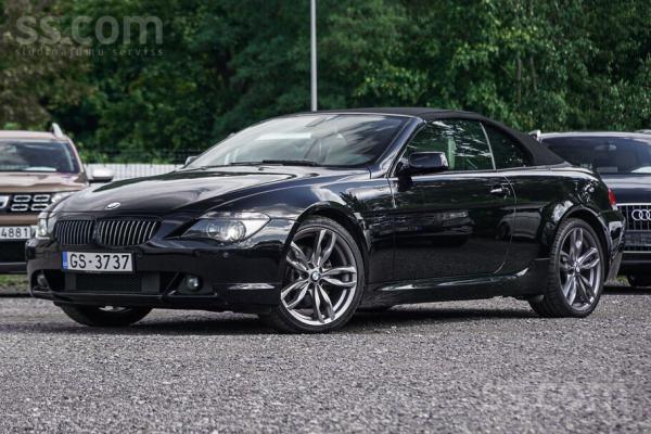Melns BMW 645 2004 Rīga, ar dzinēja tilpumu 4.40 L un nobraukumu 115 tūkst. km par 10990 €, foto 1 vietnē AUTOMOTO.COM.LV