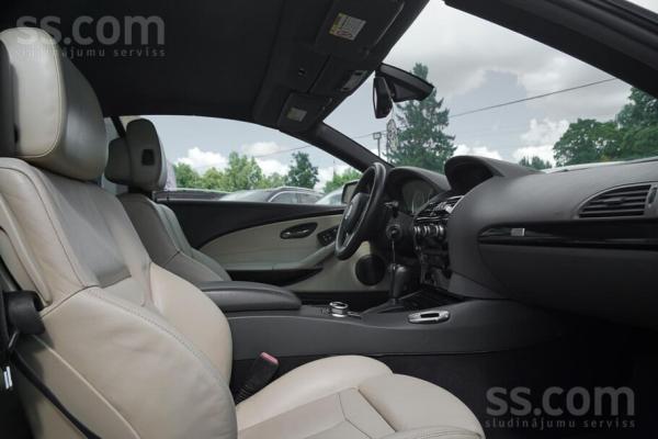 Melns BMW 645 2004 Rīga, ar dzinēja tilpumu 4.40 L un nobraukumu 115 tūkst. km par 10990 €, foto 5 vietnē AUTOMOTO.COM.LV