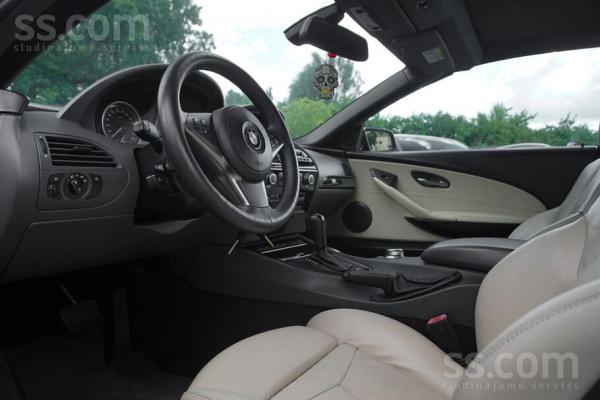 Melns BMW 645 2004 Rīga, ar dzinēja tilpumu 4.40 L un nobraukumu 115 tūkst. km par 10990 €, foto 10 vietnē AUTOMOTO.COM.LV