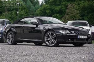 Black BMW 645 2004 in Riga, with an engine capacity of 4.40 L and mileage of 115 thousand km for 10990 €, photo 3 on AUTOMOTO.COM.LV