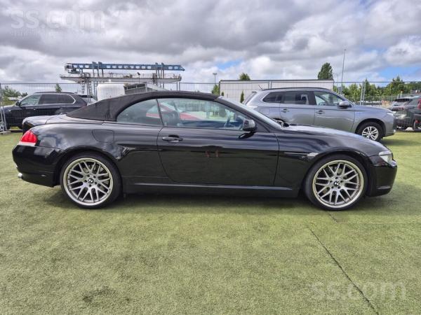 Melns BMW 645 2004 Liepāja, ar dzinēja tilpumu 4.40 L un nobraukumu 237 tūkst. km par 7500 €, foto 4 vietnē AUTOMOTO.COM.LV