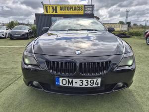 Melns BMW 645 2004 Liepāja, ar dzinēja tilpumu 4.40 L un nobraukumu 237 tūkst. km par 7500 €, foto 3 vietnē AUTOMOTO.COM.LV