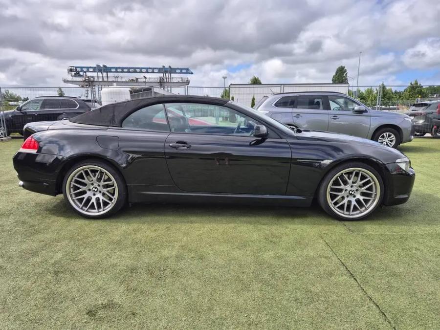 Melns BMW 645 2004 Liepāja, ar dzinēja tilpumu 4.40 L un nobraukumu 237 tūkst. km par 7500 €, foto 5 vietnē AUTOMOTO.COM.LV