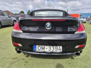 Melns BMW 645 2004 Liepāja, ar dzinēja tilpumu 4.40 L un nobraukumu 237 tūkst. km par 7500 €, foto 7 vietnē AUTOMOTO.COM.LV