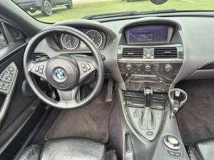 Melns BMW 645 2004 Liepāja, ar dzinēja tilpumu 4.40 L un nobraukumu 237 tūkst. km par 7500 €, foto 14 vietnē AUTOMOTO.COM.LV