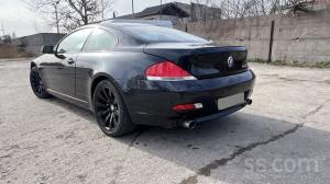 Black BMW 645 2003 in Liepaja, with an engine capacity of 4.50 L and mileage of 205 thousand km for 3250 €, photo 5 on AUTOMOTO.COM.LV