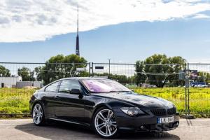 Melns BMW 645 2003 Rīga, ar dzinēja tilpumu 4.40 L un nobraukumu 155 tūkst. km par 14900 €, foto  vietnē AUTOMOTO.COM.LV