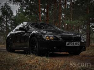 Black BMW 645 2003 in Liepaja, with an engine capacity of 4.50 L and mileage of 205 thousand km for 3250 €, photo 10 on AUTOMOTO.COM.LV