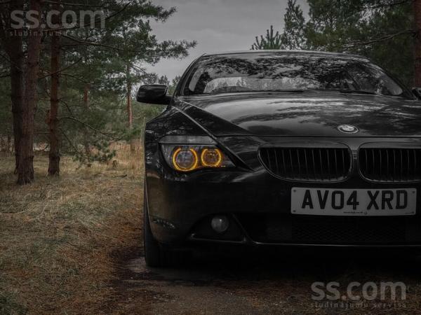 Черный БМВ 645 2003 в Лиепая, объемом двигателя 4.50 л и пробегом 205 тыс. км за 3250 €, фото 10 на AUTOMOTO.COM.LV