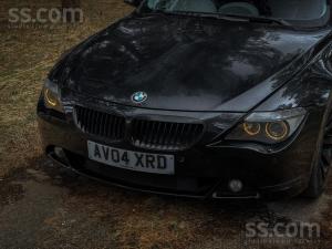 Black BMW 645 2003 in Liepaja, with an engine capacity of 4.50 L and mileage of 205 thousand km for 3250 €, photo 12 on AUTOMOTO.COM.LV
