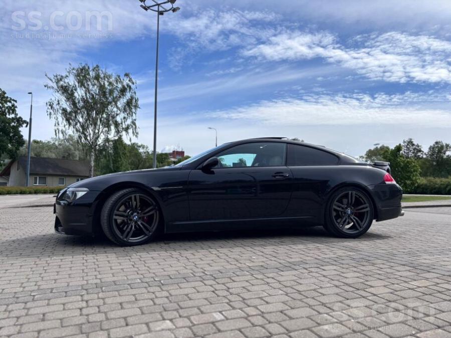 Black BMW 645 2003 in Riga, with an engine capacity of 4.40 L and mileage of 90 thousand km for 12000 €, photo 3 on AUTOMOTO.COM.LV