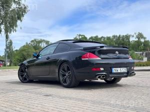 Black BMW 645 2003 in Riga, with an engine capacity of 4.40 L and mileage of 90 thousand km for 12000 €, photo 7 on AUTOMOTO.COM.LV