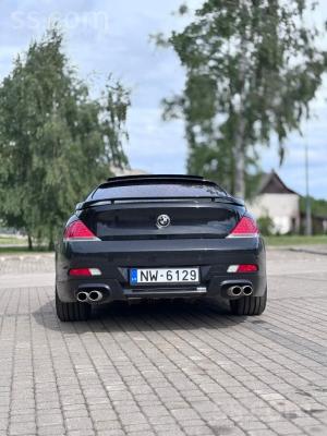 Black BMW 645 2003 in Riga, with an engine capacity of 4.40 L and mileage of 90 thousand km for 12000 €, photo 8 on AUTOMOTO.COM.LV
