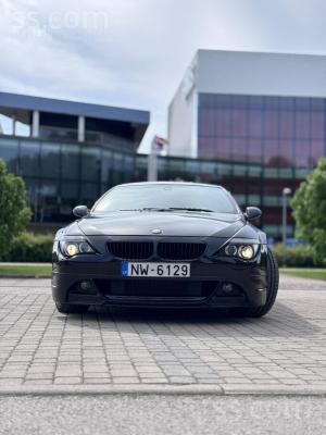 Black BMW 645 2003 in Riga, with an engine capacity of 4.40 L and mileage of 90 thousand km for 12000 €, photo 9 on AUTOMOTO.COM.LV
