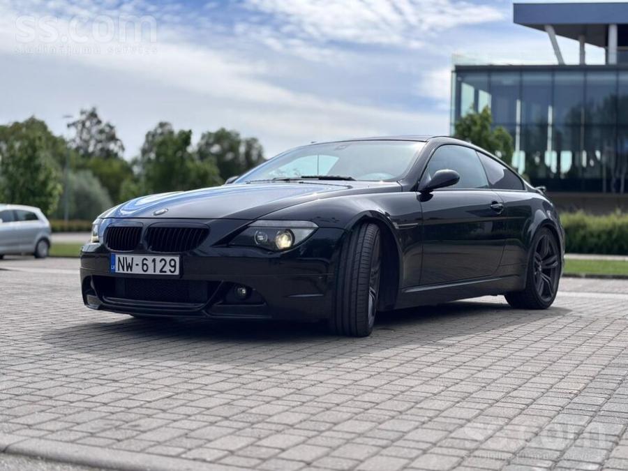 Black BMW 645 2003 in Riga, with an engine capacity of 4.40 L and mileage of 90 thousand km for 12000 €, photo 10 on AUTOMOTO.COM.LV