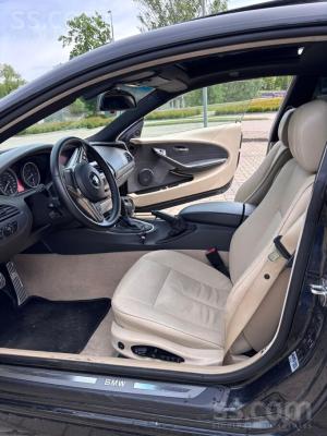 Black BMW 645 2003 in Riga, with an engine capacity of 4.40 L and mileage of 90 thousand km for 12000 €, photo 12 on AUTOMOTO.COM.LV