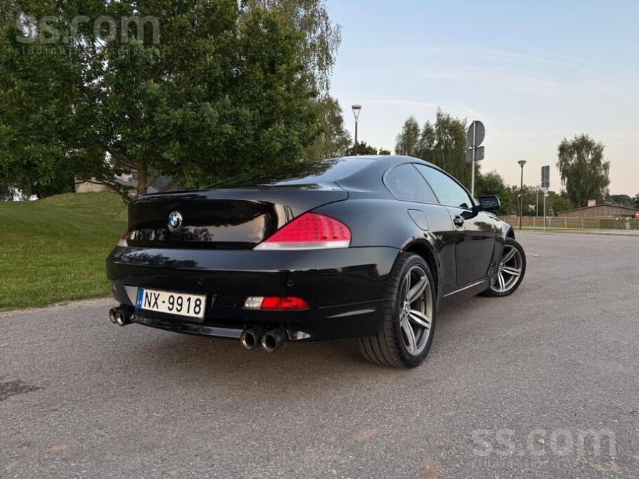 Melns BMW 645 2004 Rīga, ar dzinēja tilpumu 4.40 L un nobraukumu 123 tūkst. km par 8900 €, foto 2 vietnē AUTOMOTO.COM.LV