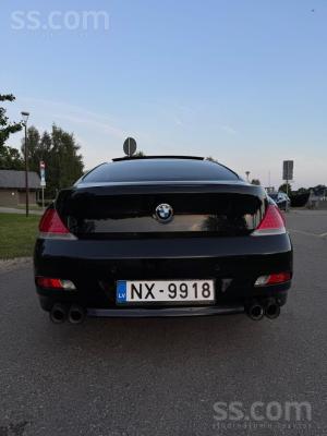Melns BMW 645 2004 Rīga, ar dzinēja tilpumu 4.40 L un nobraukumu 123 tūkst. km par 8900 €, foto 3 vietnē AUTOMOTO.COM.LV