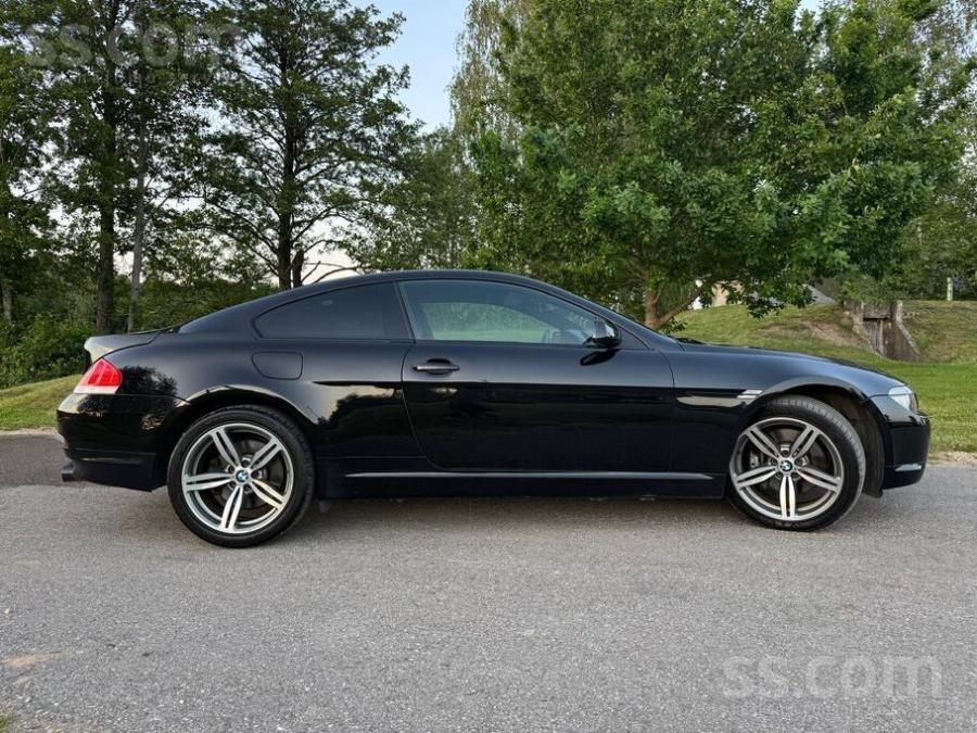 Melns BMW 645 2004 Rīga, ar dzinēja tilpumu 4.40 L un nobraukumu 123 tūkst. km par 8900 €, foto 5 vietnē AUTOMOTO.COM.LV