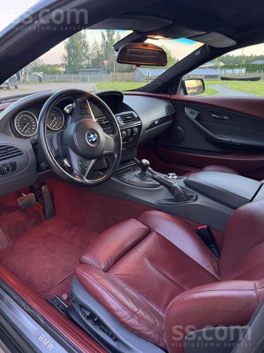 Melns BMW 645 2004 Rīga, ar dzinēja tilpumu 4.40 L un nobraukumu 123 tūkst. km par 8900 €, foto 6 vietnē AUTOMOTO.COM.LV