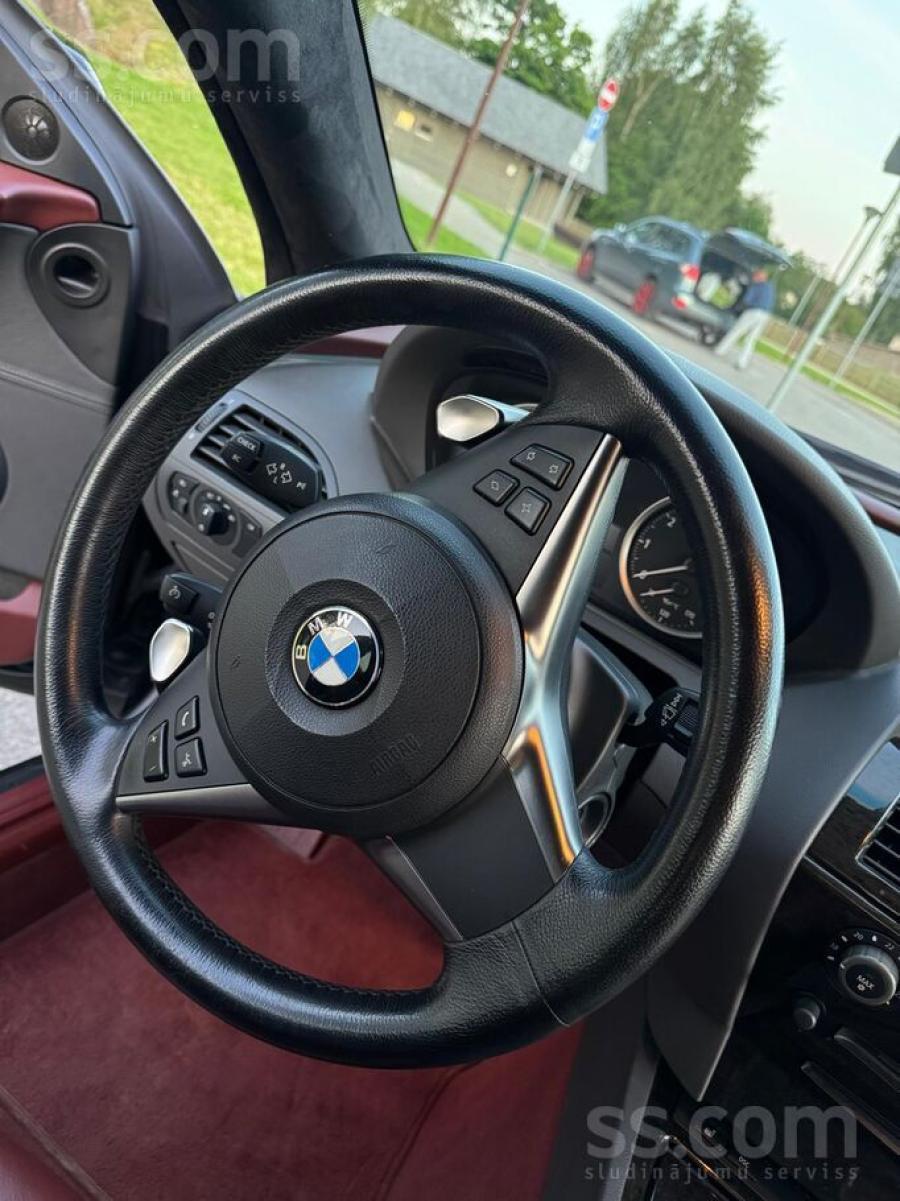 Melns BMW 645 2004 Rīga, ar dzinēja tilpumu 4.40 L un nobraukumu 123 tūkst. km par 8900 €, foto 8 vietnē AUTOMOTO.COM.LV